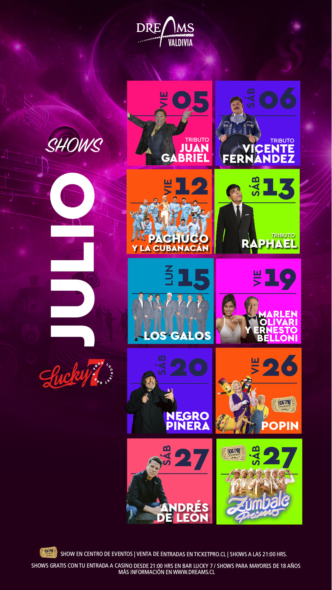Lucky Music – Dreams – Dreams Valdivia